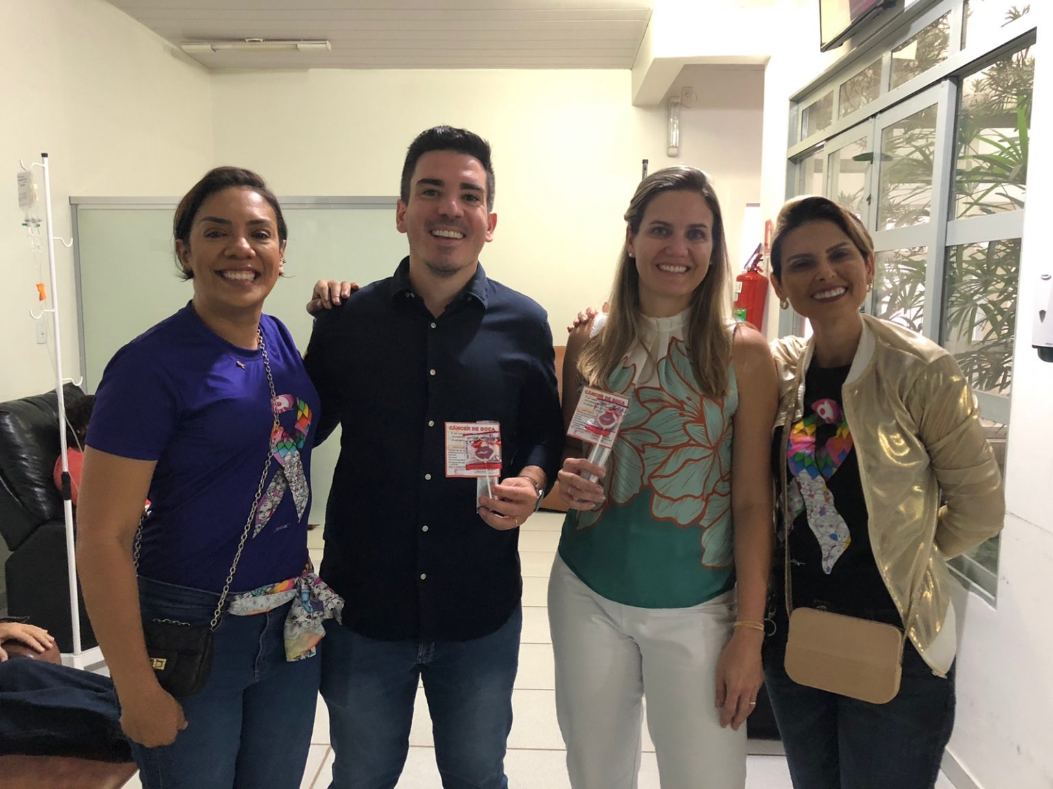 Instituto de Tumores de Cuiabá recebe palestra sobre câncer bucal - Oncomed