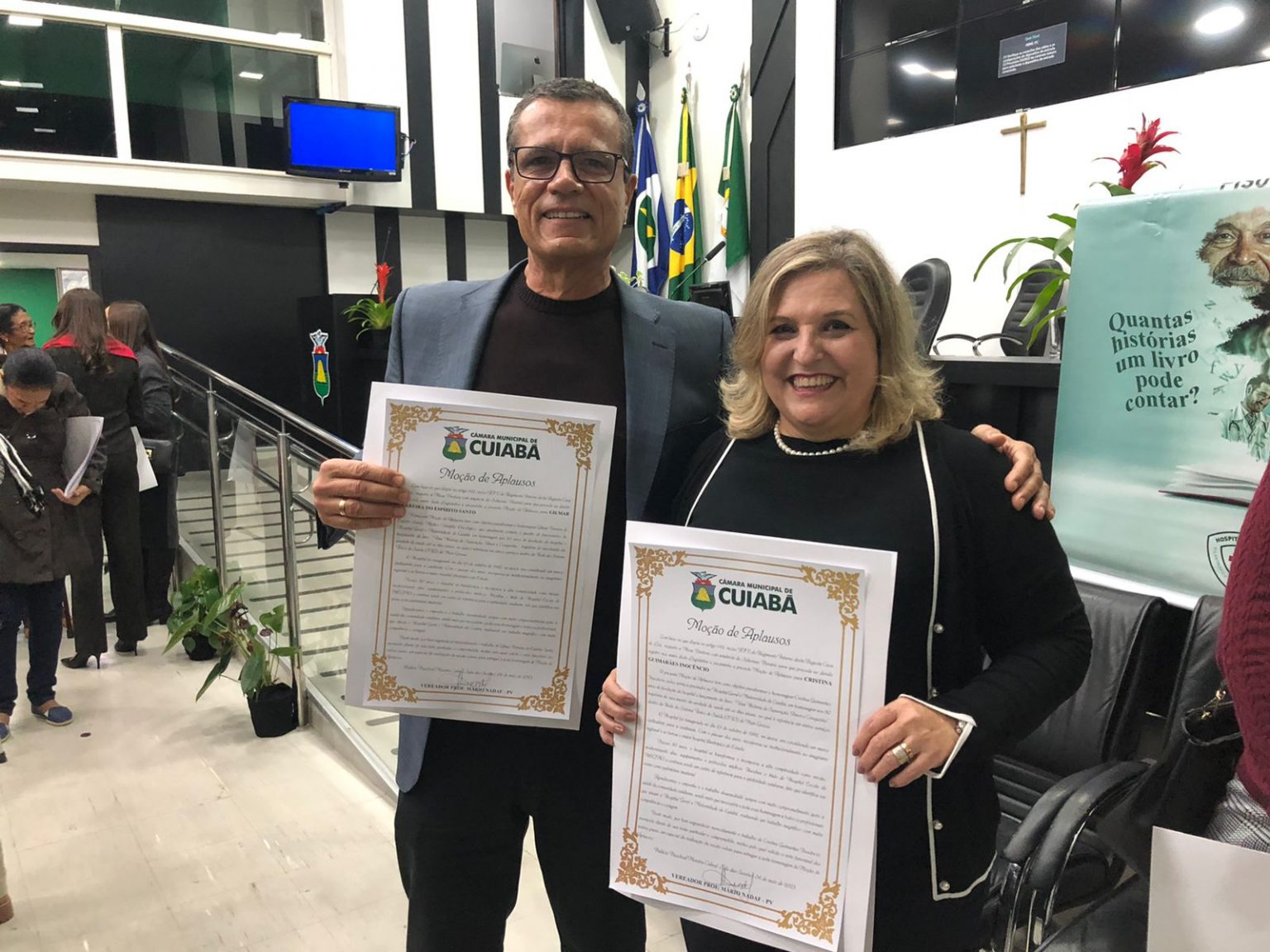 Fundadores do ITC recebem moção de aplausos da Câmara de Cuiabá - Oncomed